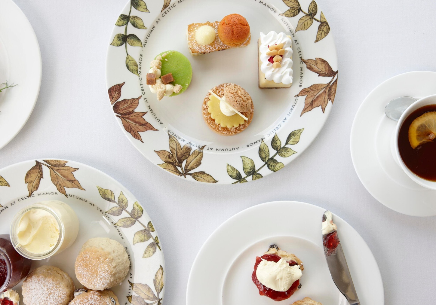 Fine Dining Menus - Afternoon Tea - Celtic Manor Resort