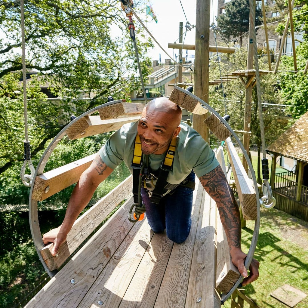 Forest Jump High Ropes | Activities | Celtic Manor Resort