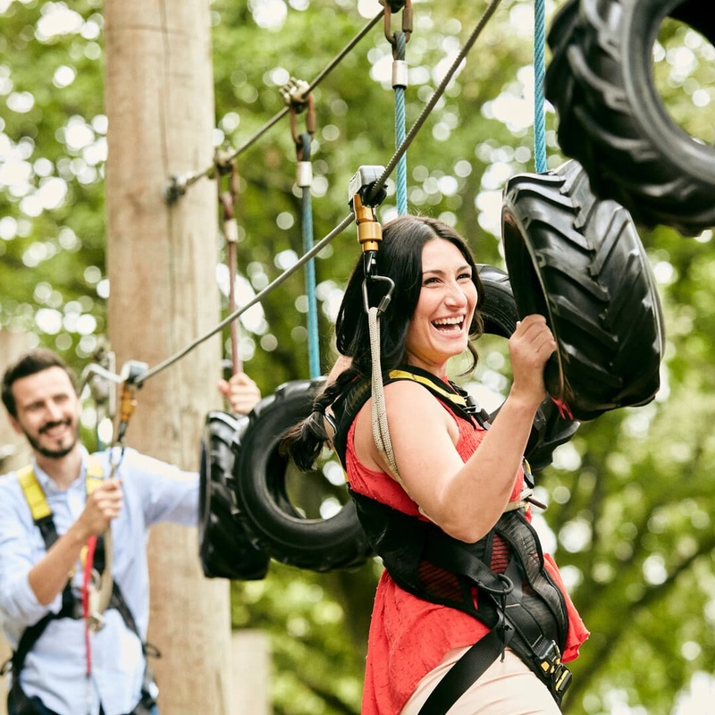 Forest Jump Low Ropes - Activities - Celtic Manor Resort