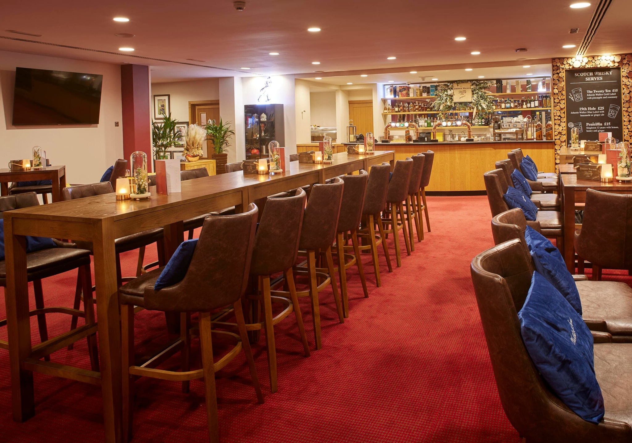 Johnnie Walker Bar at The Twenty Ten Clubhouse - Celtic Manor Resort