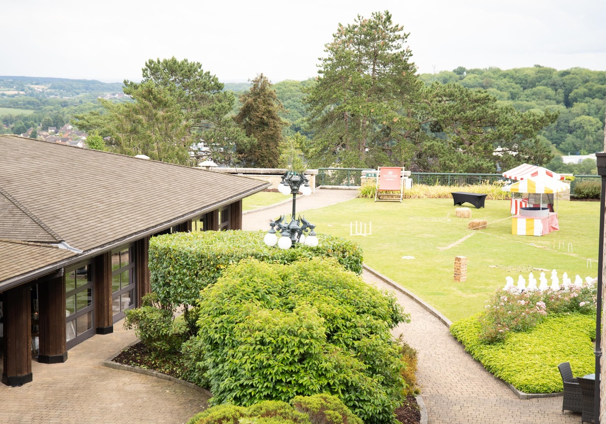 Rooftop Garden & Terrace | Wedding Venues | Celtic Manor Resort